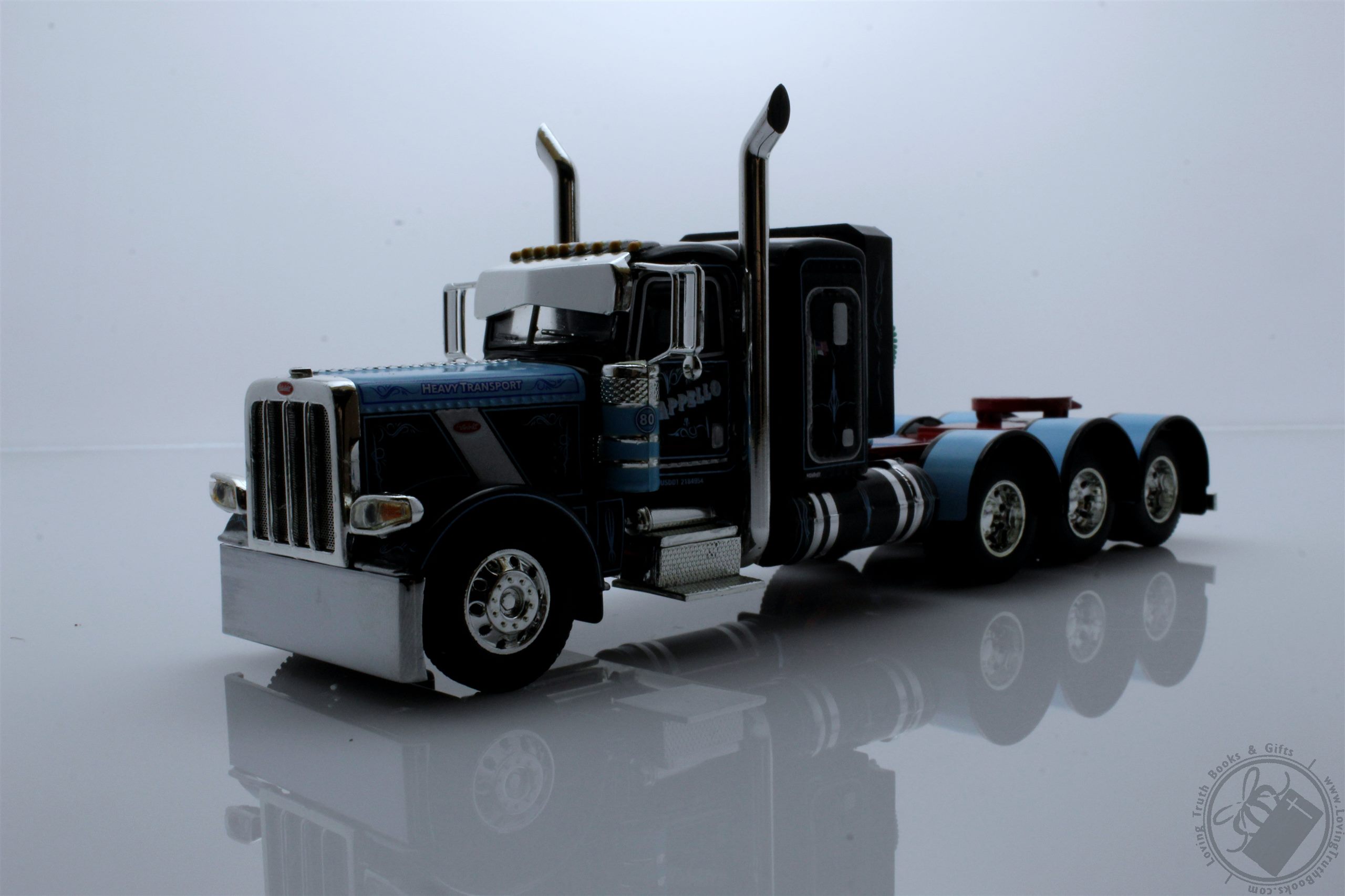 DCP Cappello Heavy Transport - Peterbilt Model 389 with 36" Sleeper and ...