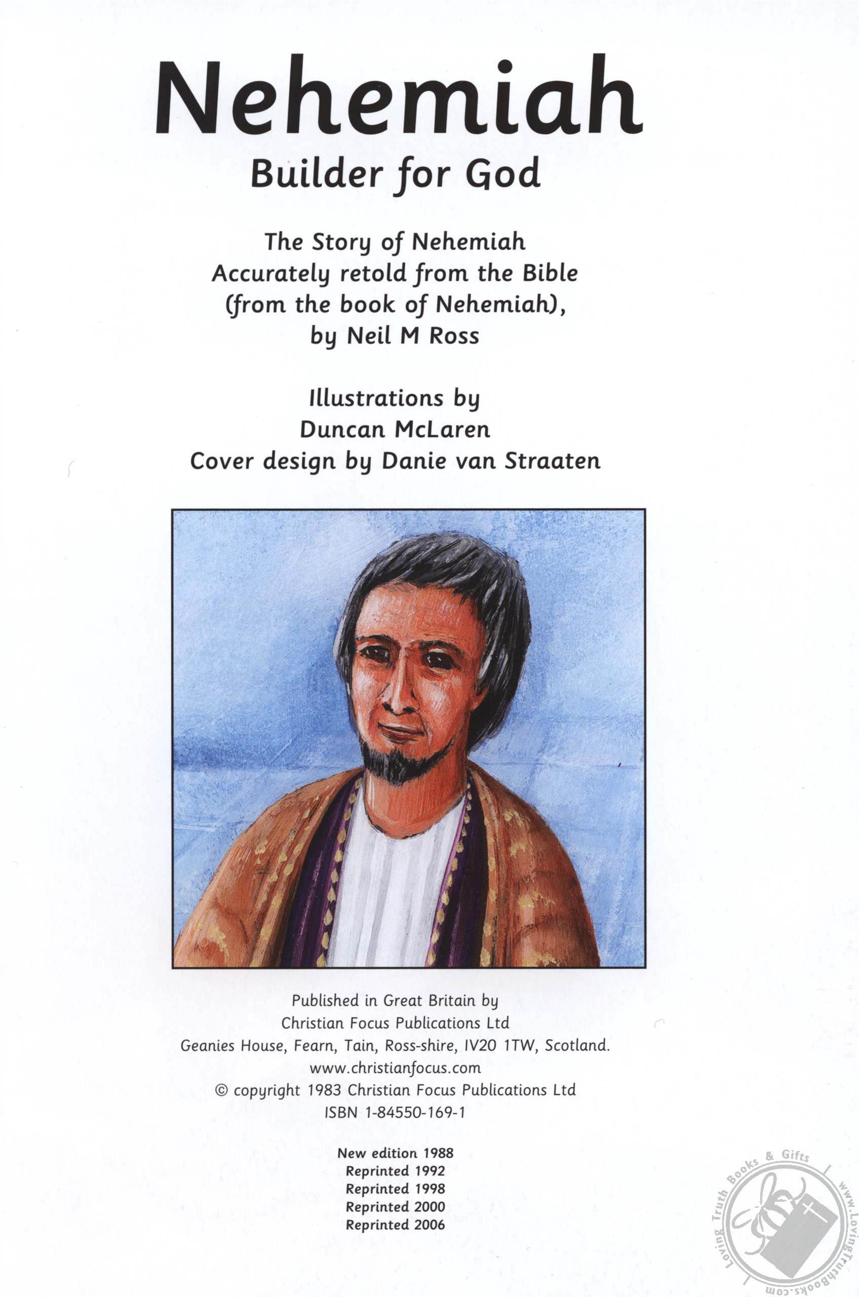 Nehemiah Builder for God (A Bibletime Book) by Neil M. Ross (Book ...