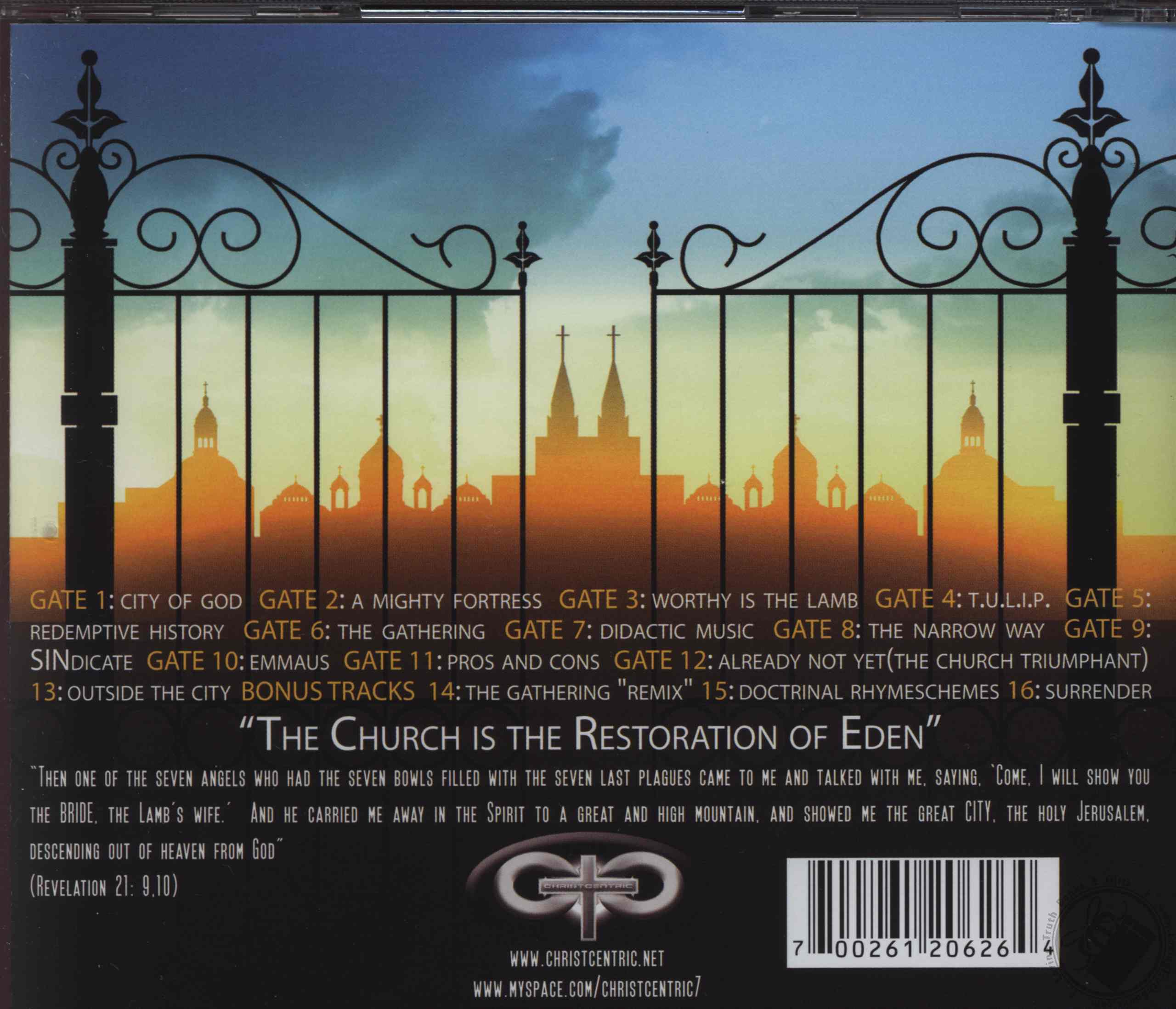 City of God by ChristCentric (CD / Audio) (Loving Truth Books & Gifts)