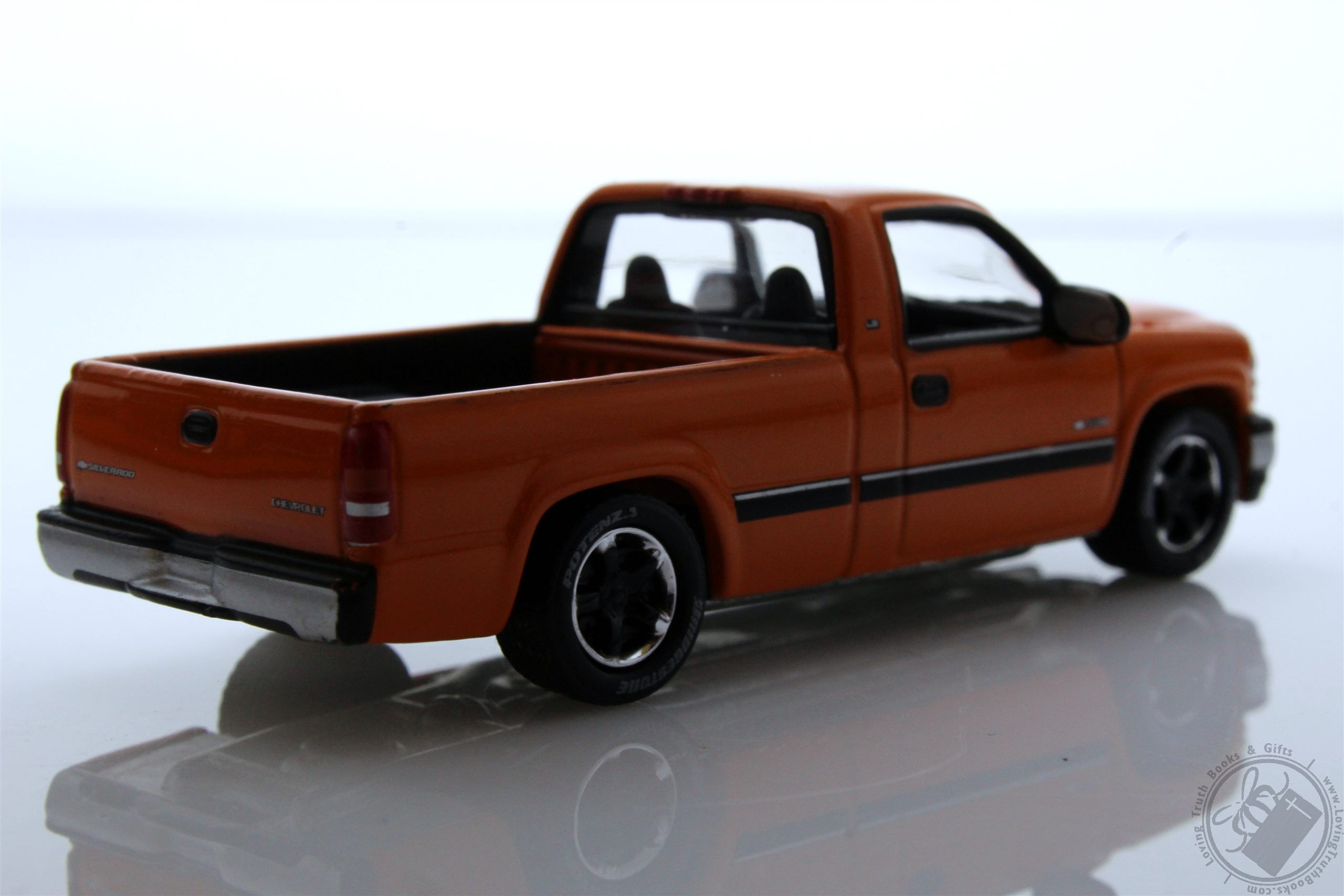2002 Chevrolet Silverado in Tangier Orange by Johnny Lightning (Loving ...