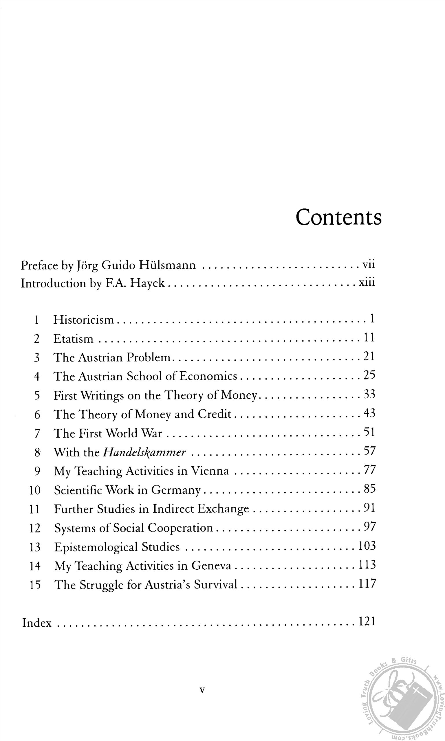 Memoirs: Ludwig von Mises by Ludwig von Mises (Book / Hardcover ...