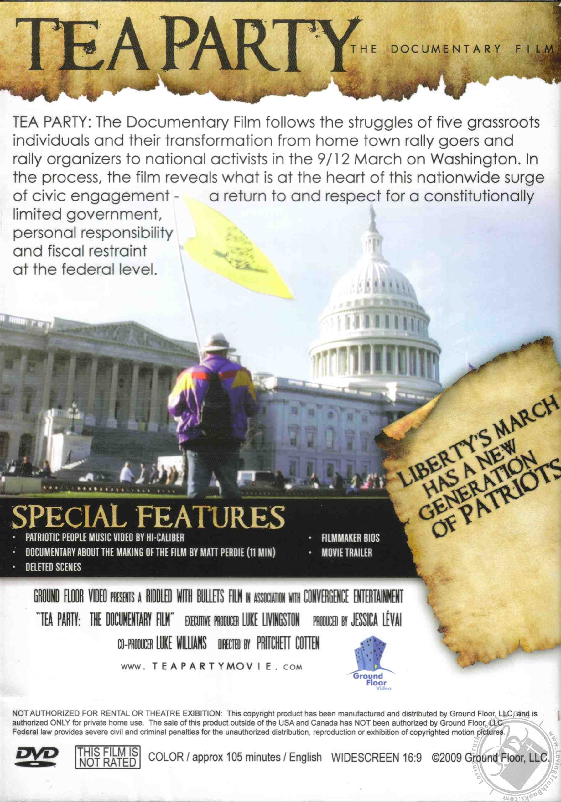 Tea Party: The Documentary Film by Ground Floor Video (DVD ...