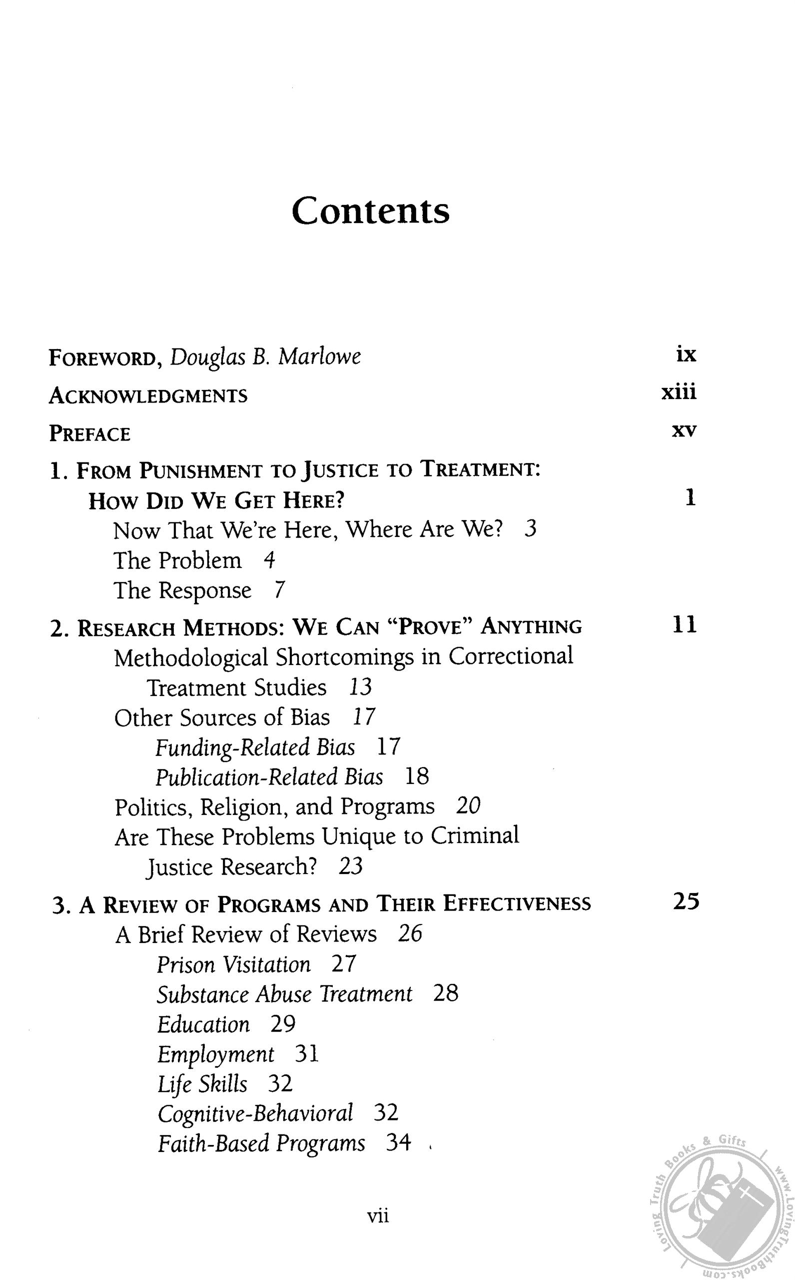 Rethinking Rehabilitation: Why Can't We Reform Our Criminals? by David ...