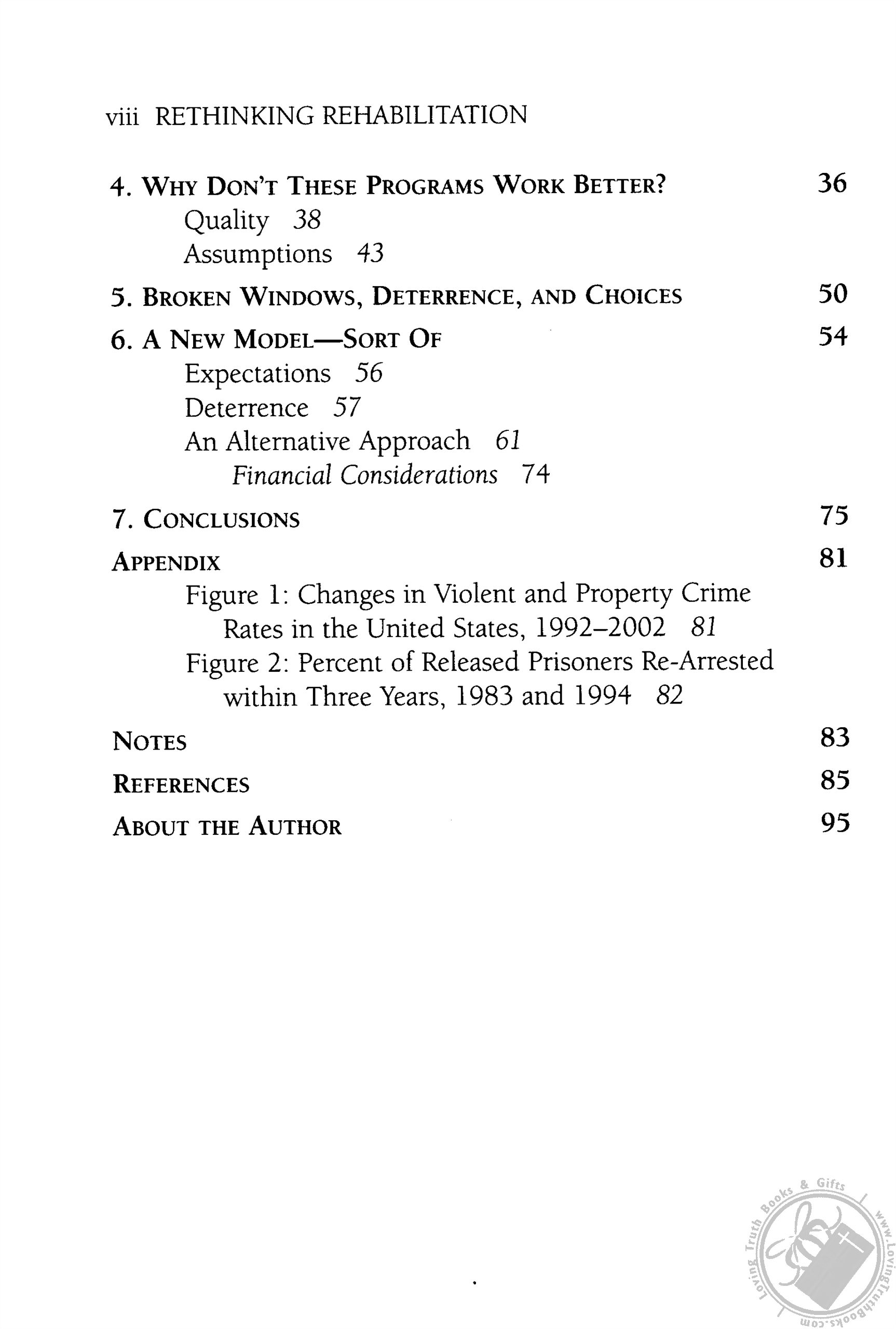 Rethinking Rehabilitation: Why Can't We Reform Our Criminals? by David ...