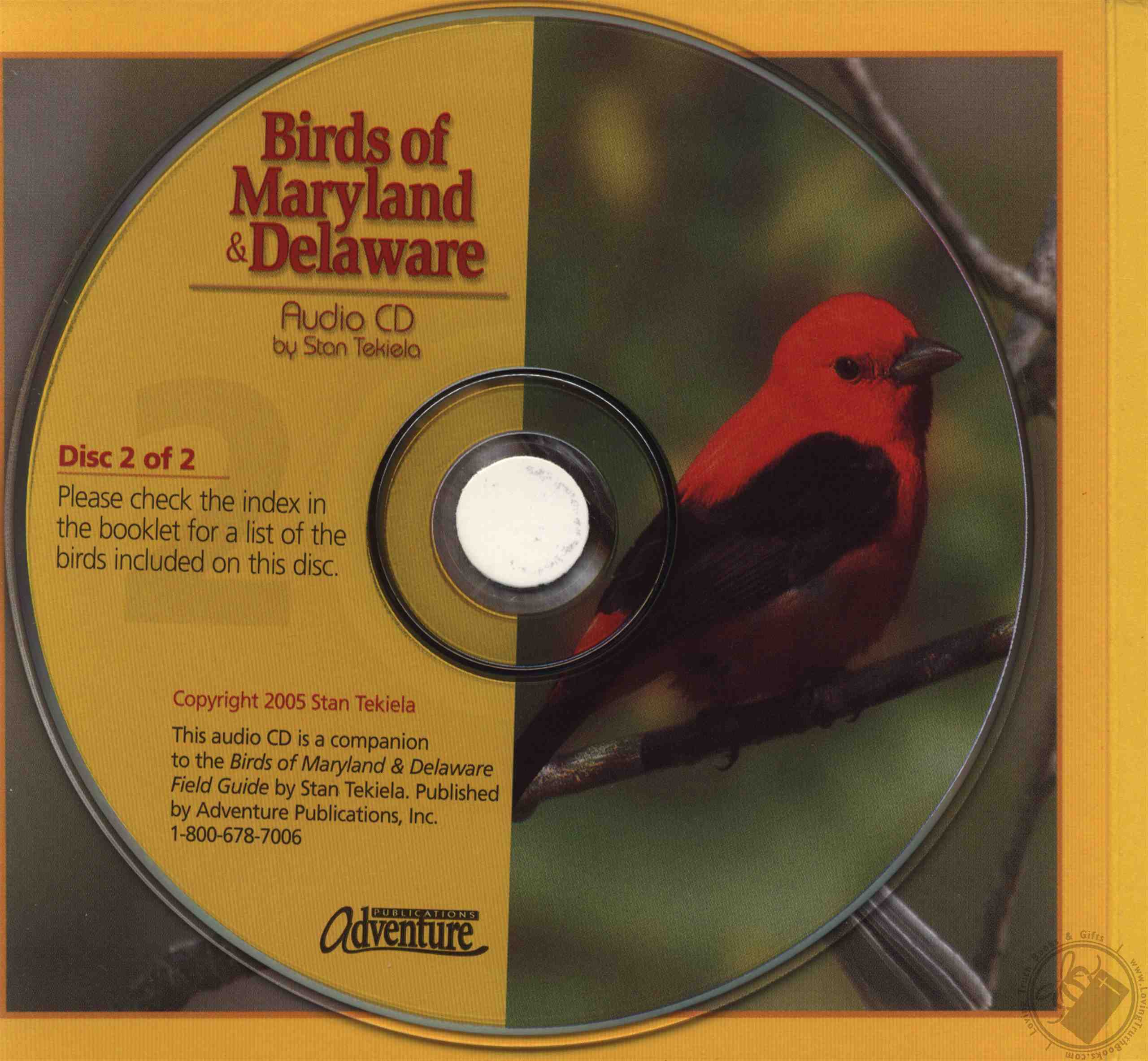 Birds of Maryland & Delaware Audio CDs: Includes Washington, D.C ...